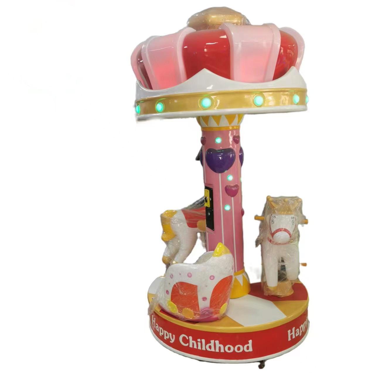 Park rozrywki Carousel Kiddie Ride Coin Operated Kid Arcade Games